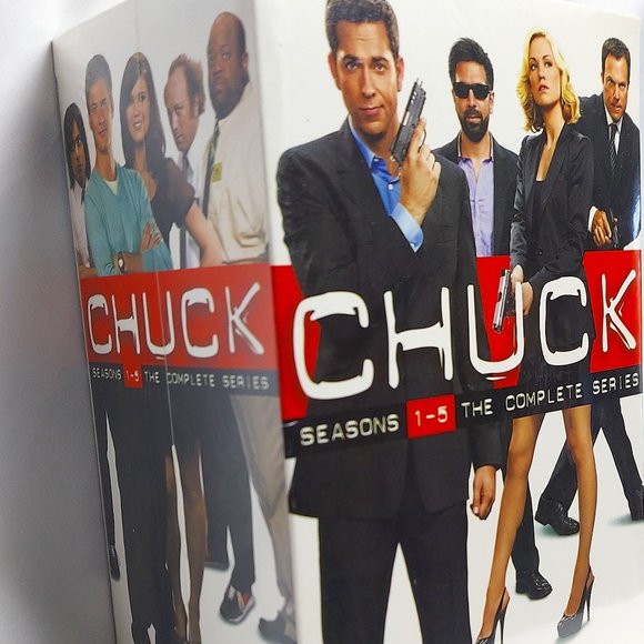 Other | Chuck Complete Series Dve Set Seasons 1 5 Region 1 New Sealed ...
